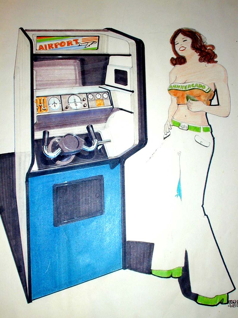 Atari Arcade Concept Art: A glimpse of the future – The Arcade Blogger