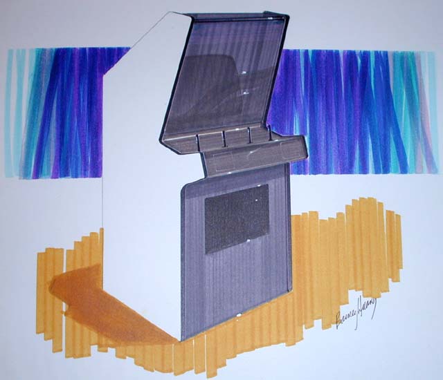 Atari Arcade Concept Art: A glimpse of the future – The Arcade Blogger