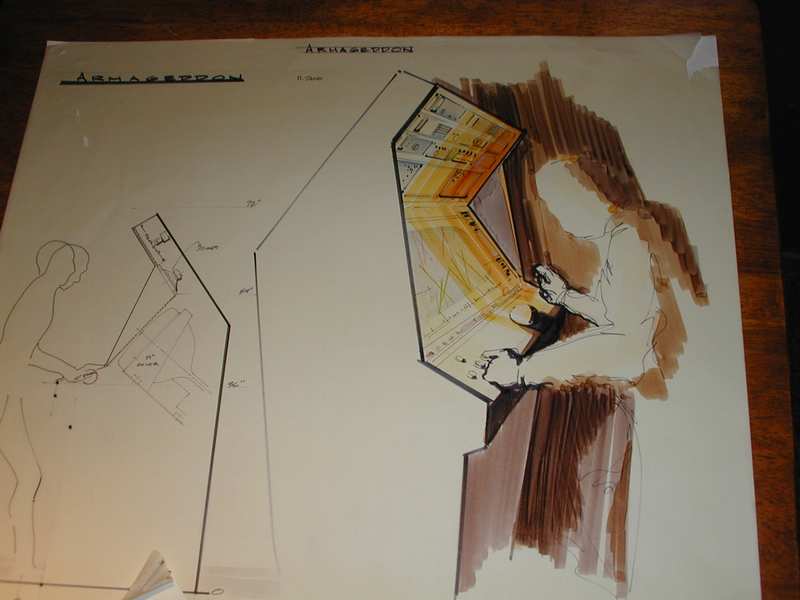 Atari Arcade Concept Art: A glimpse of the future – The Arcade Blogger