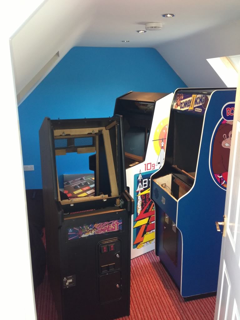 Arcade Loft: The Making Of A Man Cave – The Arcade Blogger
