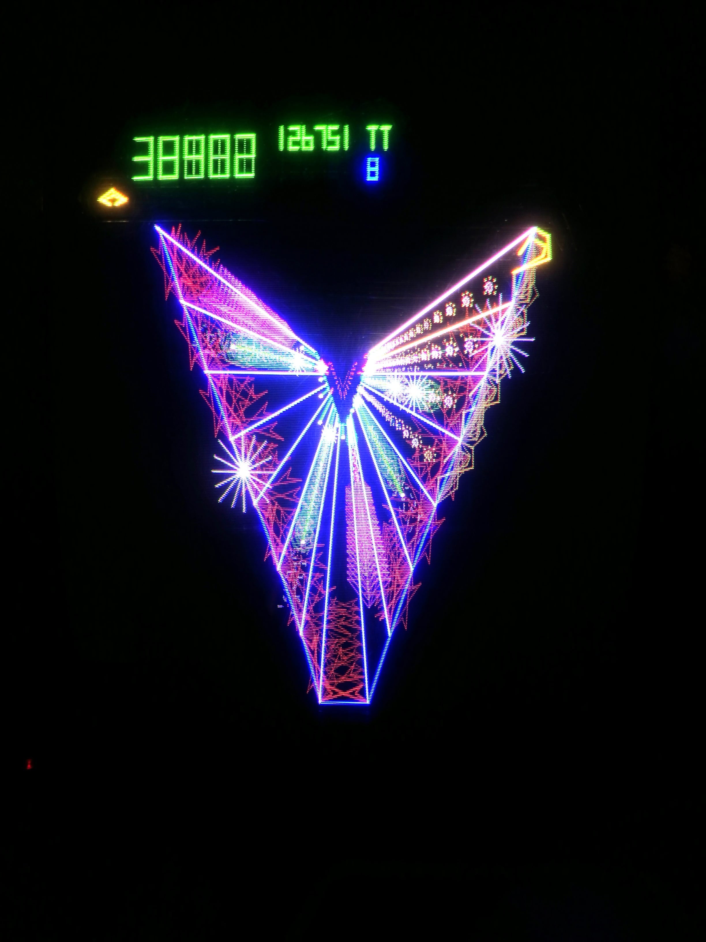 Atari Tempest: Time-Lapse Photography – The Arcade Blogger