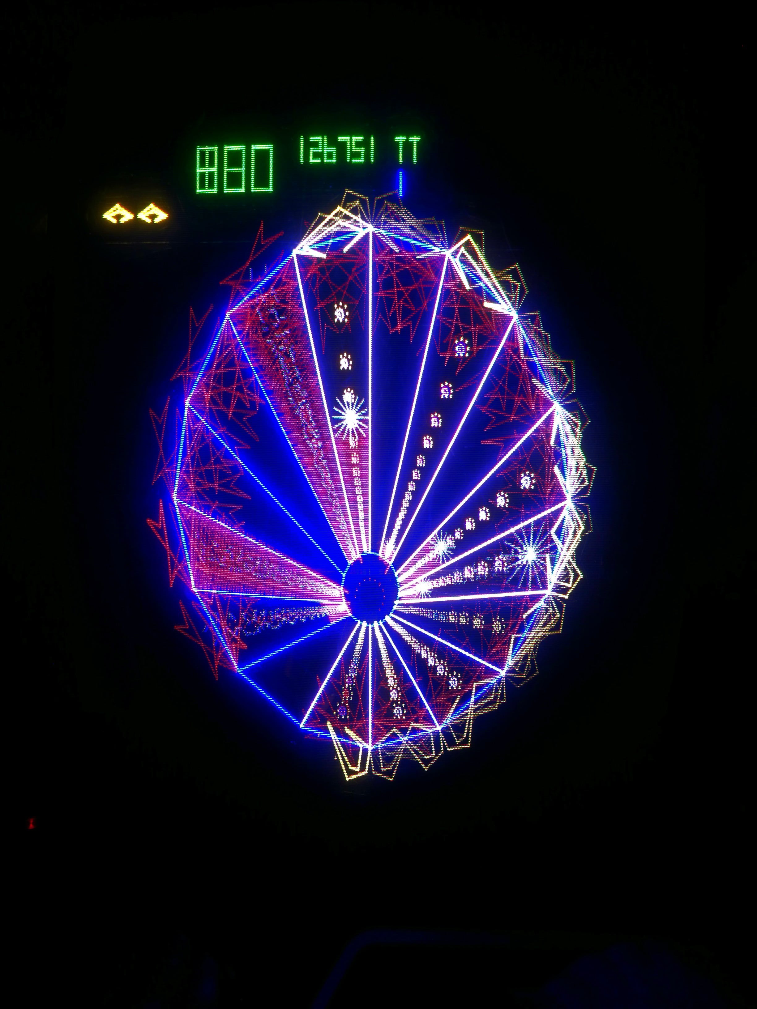 Atari Tempest: Time-Lapse Photography – The Arcade Blogger