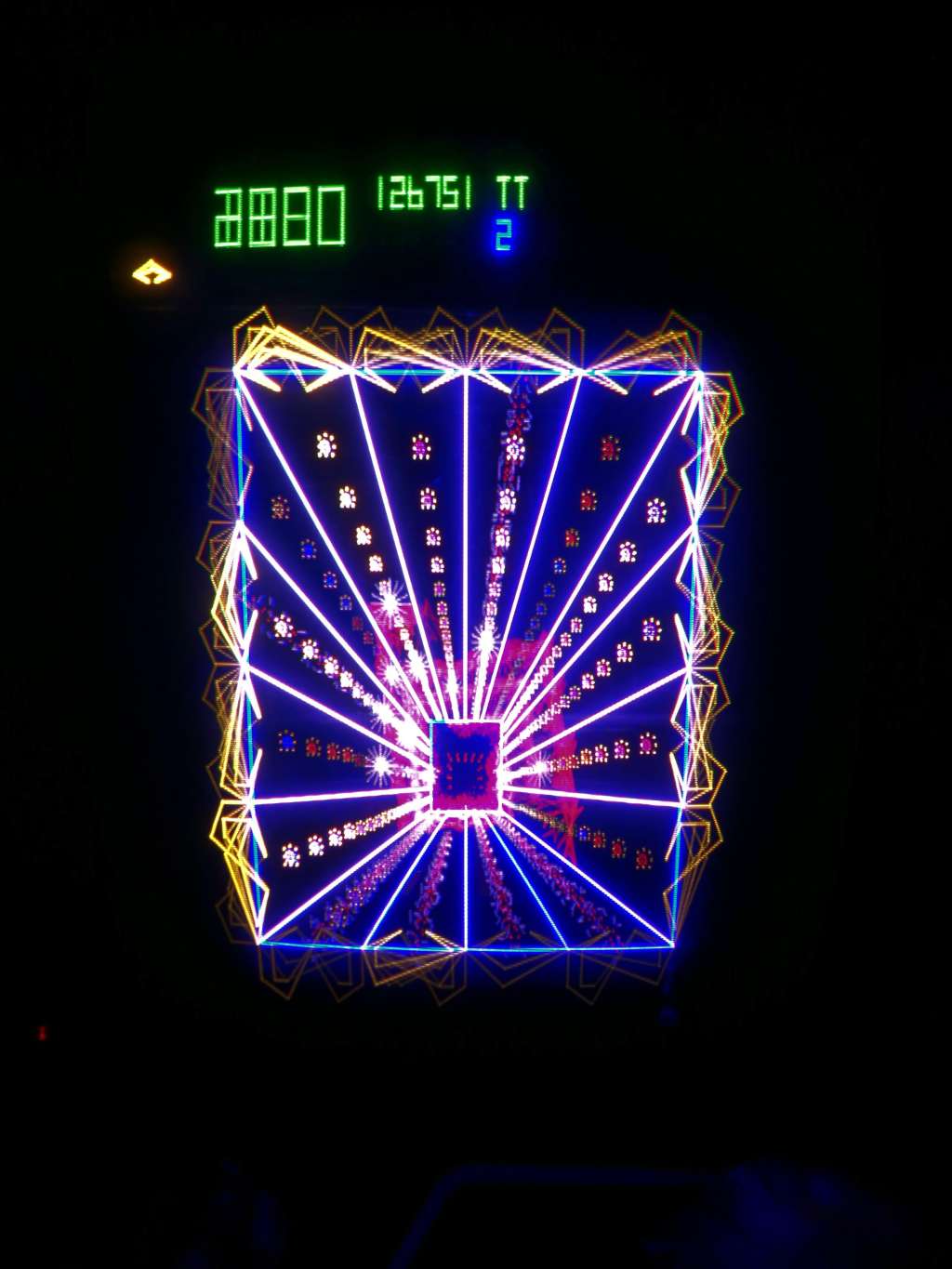 Atari Tempest: Time-Lapse Photography – The Arcade Blogger