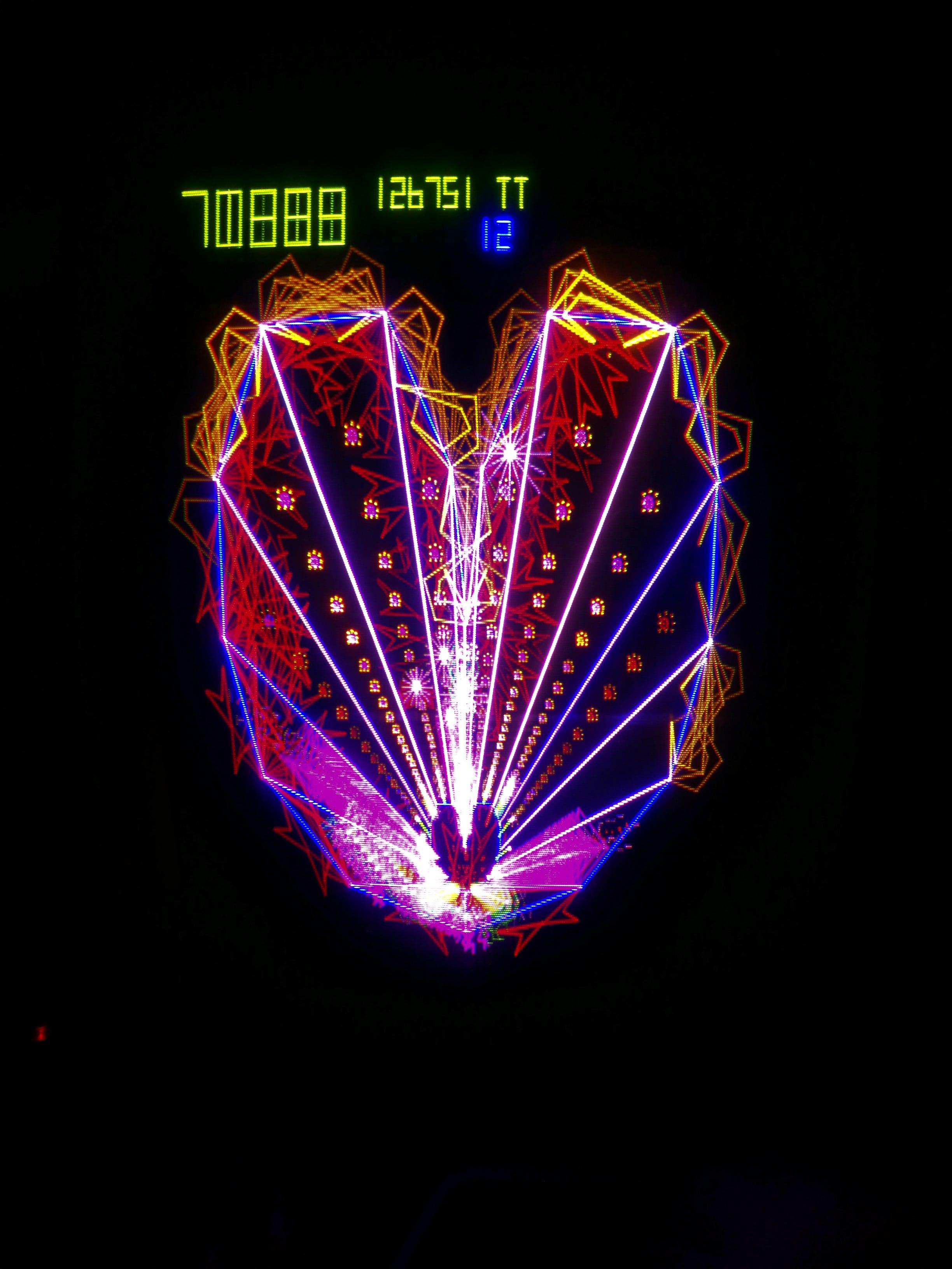 Atari Tempest: Time-Lapse Photography – The Arcade Blogger