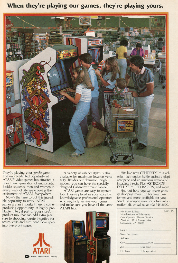 Atari Coin-Op: Classic Arcade Marketing – The Arcade Blogger
