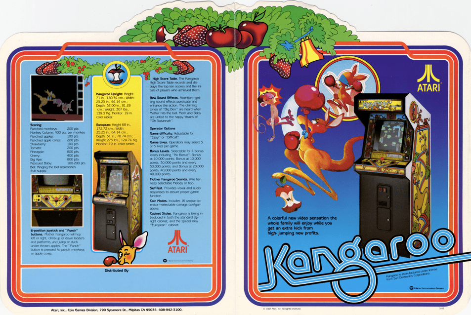 Atari Kangaroo: The elephant in the arcade – The Arcade Blogger