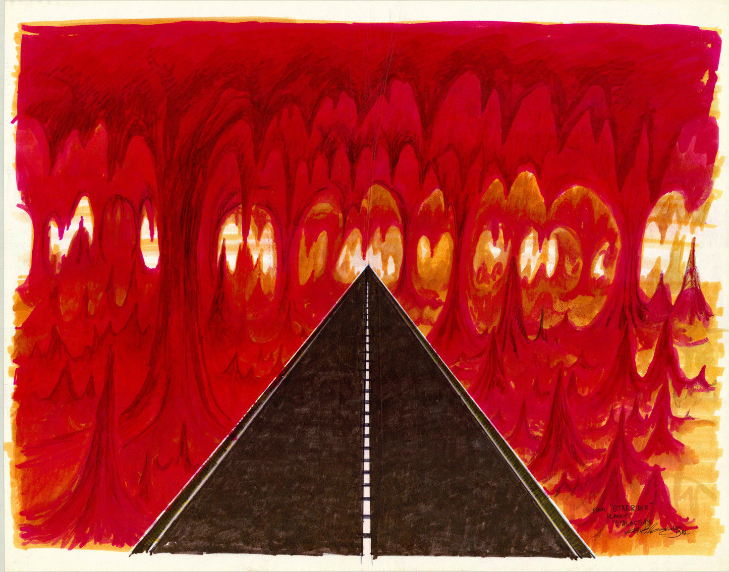 Star Rider Stalactia Concept Art – The Arcade Blogger