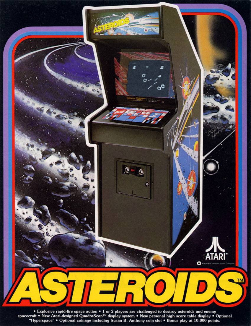 Atari Asteroids: Creating a Vector Arcade Classic – The Arcade Blogger