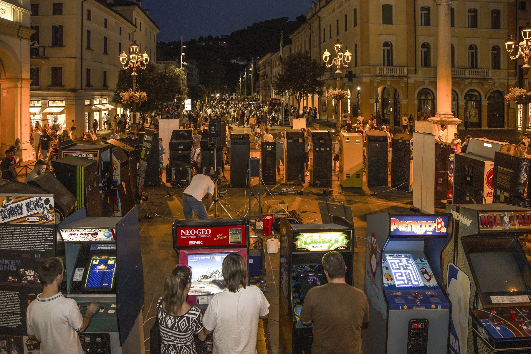 Open Air Arcade! Arzignano, Italy – The Arcade Blogger