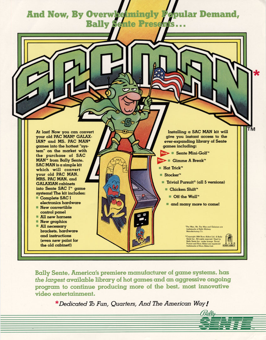 Bally Sente: Saviour of the Arcades? – The Arcade Blogger