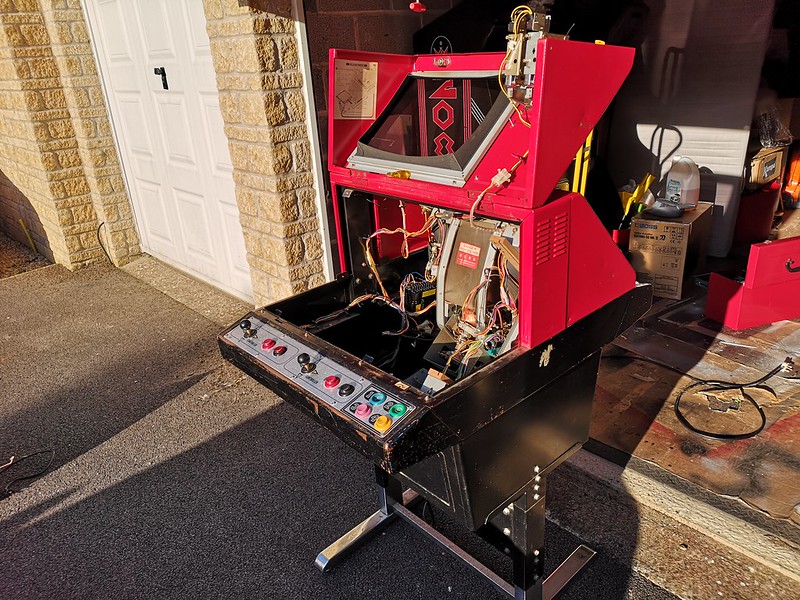 Nintendo Red Tent Vs Cabinet Restoration – The Arcade Blogger