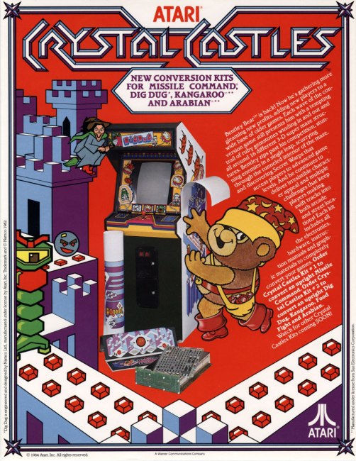 Crystal Castles Conversion Kit – The Arcade Blogger