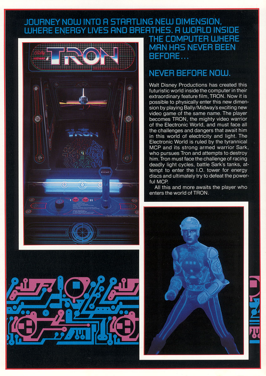 The Lost Tron Arcade Documents – The Arcade Blogger