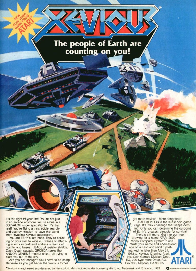 The Development of Xevious – The Arcade Blogger