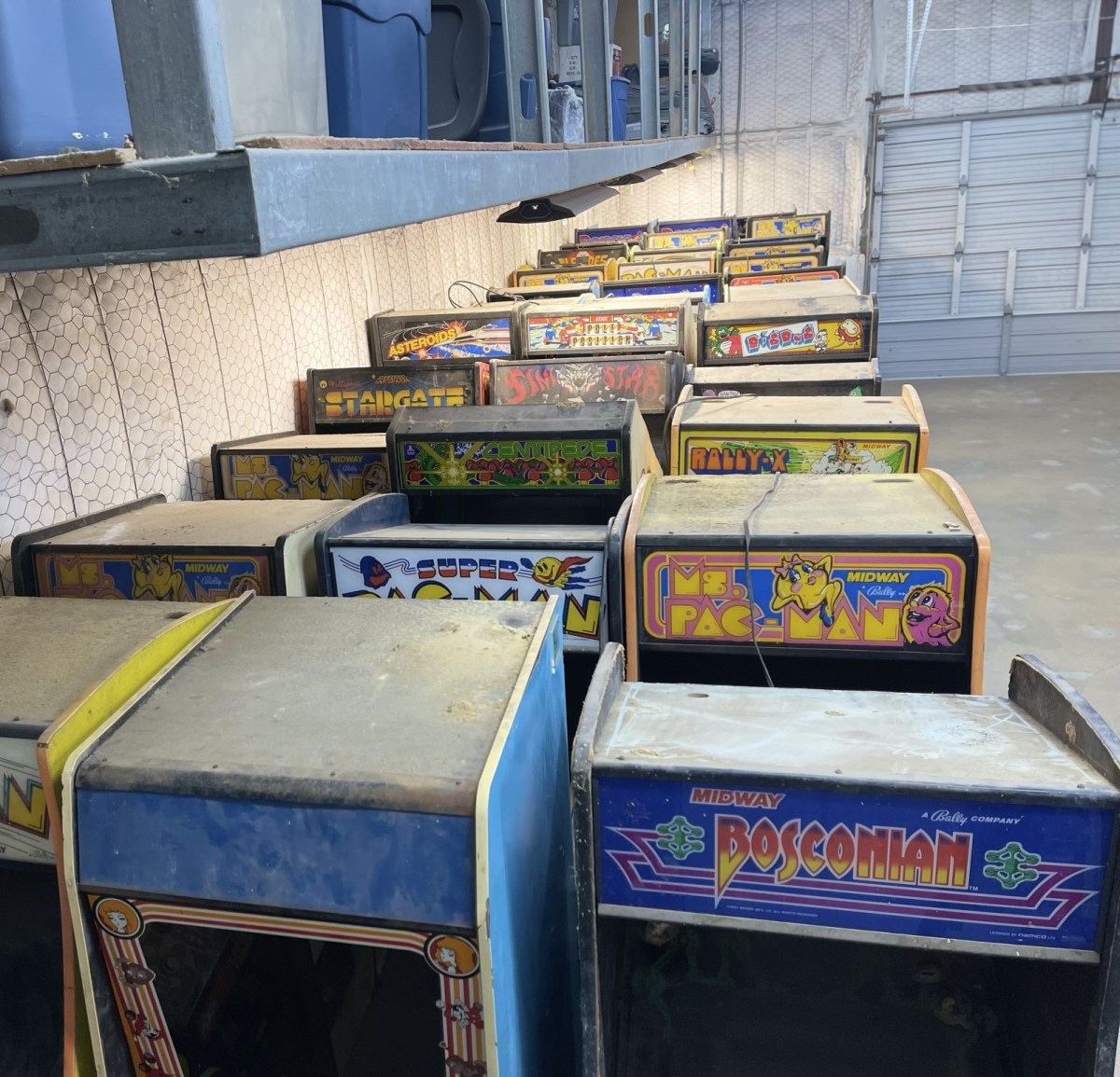 Arcade Raid! Huge Arkansas Barn Find – The Arcade Blogger