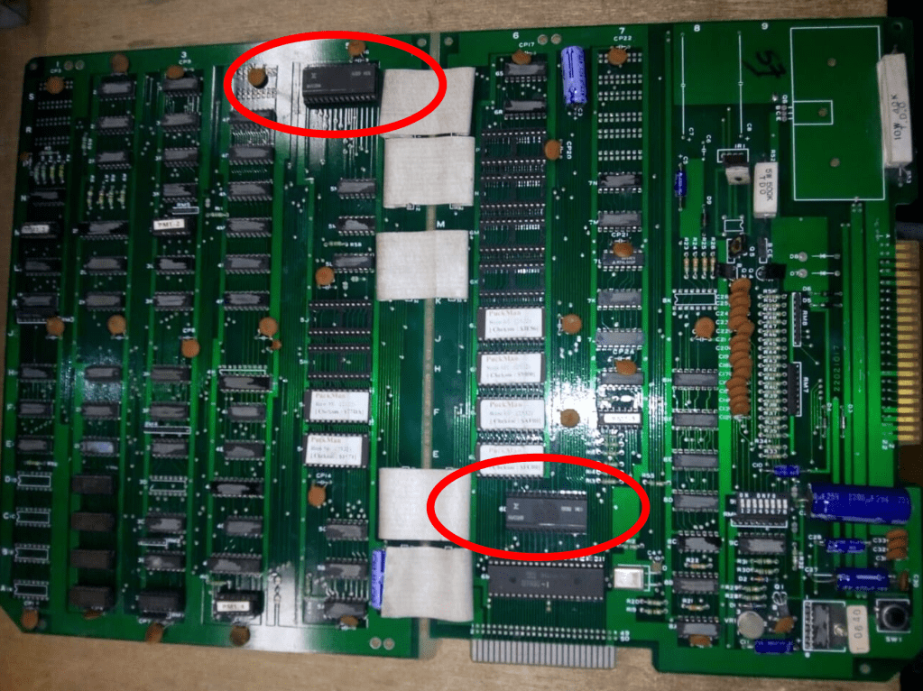 Puck Man PCB (Namco) – The Arcade Blogger