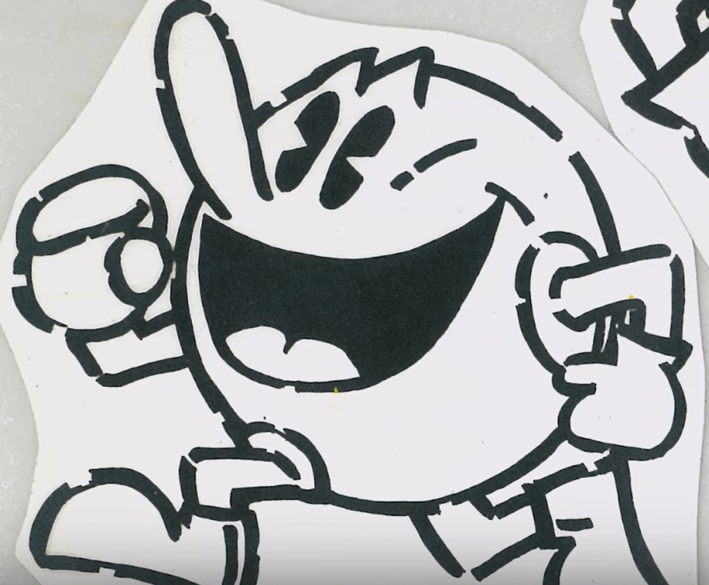 Previously Unseen Puck Man Artwork – The Arcade Blogger